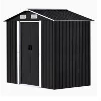 China Galvanized Steel Structure Garden Storage Tool House Warehouse 20x30ft Customizable for sale