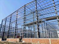 China Light Steel Structure Factory Building Frame for Industrial Warehouse Workshop 50mm Insulation for sale
