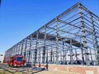China Light Steel Structure Factory Building Frame for Industrial Warehouse Workshop 50mm Insulation for sale