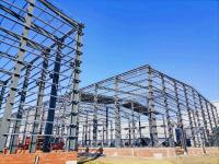 China Light Steel Structure Factory Building Frame for Industrial Warehouse Workshop 50mm Insulation for sale