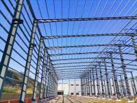 China Light Steel Structure Factory Building Frame for Industrial Warehouse Workshop 50mm Insulation for sale