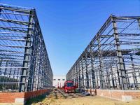 China Light Steel Structure Factory Building Frame for Industrial Warehouse Workshop 50mm Insulation for sale