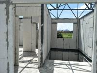 China Light Steel Frame Prefabricated Luxury Villa Two Storey House 100x3.0mm Column for sale