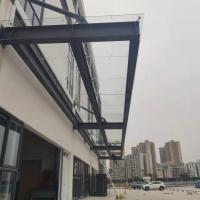 China Custom Steel Structure for Awnings Entrance Canopies Q345B 250x250mm Column for sale