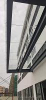 China Custom Steel Structure for Awnings Entrance Canopies Q345B 250x250mm Column for sale