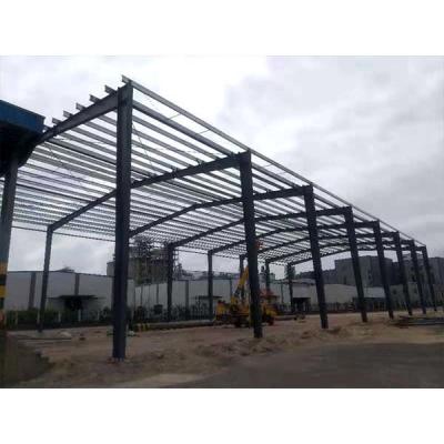 China Light Weight Prefabricated Steel Structure Warehouse Workshop Building H-Beam for sale