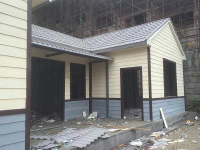 China Prefabricated Light Steel Structure Modular House with Asphalt Shingle Roof 100mm Wall Panel for sale