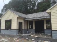 China Prefabricated Light Steel Structure Modular House with Asphalt Shingle Roof 100mm Wall Panel for sale