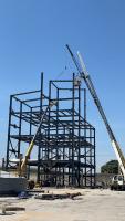 China Steel Structure Multi-Storey Prefabricated Warehouse Building Q345 8mm for sale
