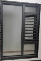 China Aluminum Alloy Casement Window 6063-T5 2.0mm with Hidden Screen Easy Clean Removable for sale