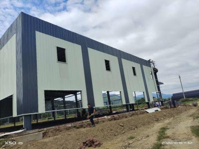 China Prefabricated Steel Structure Building for Factory Warehouse Workshop 50 Year Life for sale