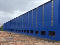 China Prefabricated Steel Frame Workshop 250-450sqm Fire Resistant Storage Building for sale