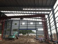 China Prefabricated Steel Frame Workshop 250-450sqm Fire Resistant Storage Building for sale