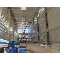China Prefabricated Steel Structure Warehouse with Mezzanine Floor Q345 20m Span for sale