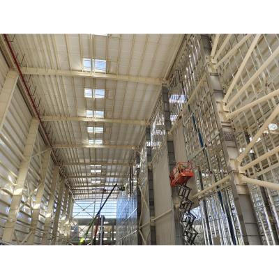 China Customizable Light Steel Frame Construction with 50-Year Steel Frame Life for sale