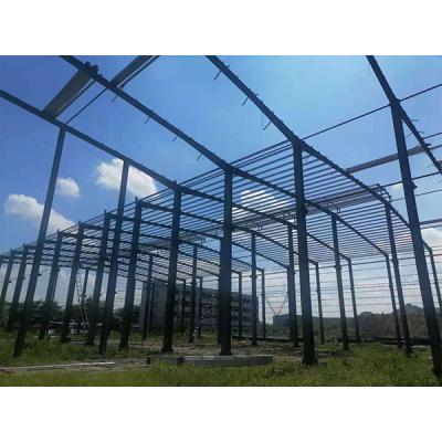 China Steel Structure Prefabricated House with Aluminum PVC Sliding Windows Q235 H Beam for sale