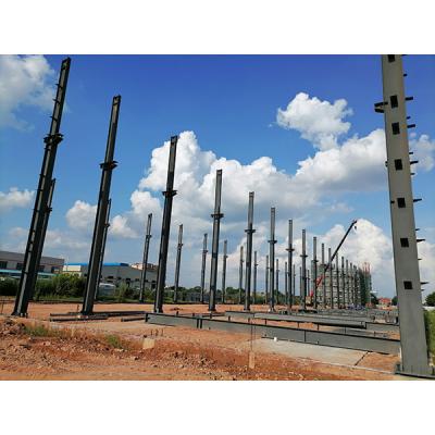 China Q235 Q345 Light Steel Structure H Beam for Agricultural Buildings Custom Size for sale