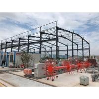 China Light Steel Frame Building H Beam C Section Steel 50 Year Lifespan Fire Resistant for sale