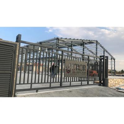 China Galvanized H Section Steel Frame Warehouse with Aluminum Alloy Windows 50 Year Lifespan for sale