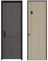 China Carbon Crystal Room Door Sound Insulation 1.4mm Aluminum Alloy Frame Moisture-Proof Heat Preservation for sale
