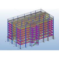 China High-Tech Steel Structure Building Specialized In Bolt / Screw Connection for sale