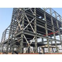China High-Tech Steel Structure Building Specialized In Bolt / Screw Connection for sale