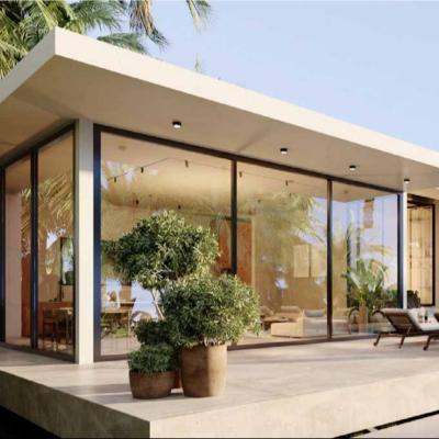 China 150 Electric Sliding Door Panoramic Aluminum Alloy 5000Pa Wind Resistance for Large Balcony for sale