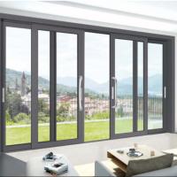China 150 Electric Sliding Door Panoramic Aluminum Alloy 5000Pa Wind Resistance for Large Balcony for sale