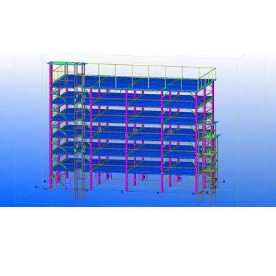 China 7-Story Light Steel Structure Building with 75mm Insulated Panels for Maldives for sale