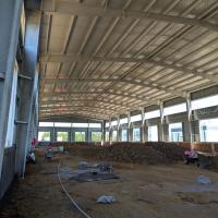 China Light Steel Frame Warehouse Building Q235B Custom Sizes for Industrial Storage for sale