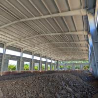China Light Steel Frame Warehouse Building Q235B Custom Sizes for Industrial Storage for sale