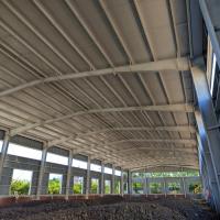 China Light Steel Frame Warehouse Building Q235B Custom Sizes for Industrial Storage for sale