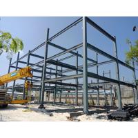 China High-Rise Prefabricated Steel Frame Building for Hotel Office 7+ Floors Q345B for sale