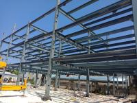 China High-Rise Prefabricated Steel Frame Building for Hotel Office 7+ Floors Q345B for sale