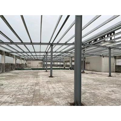 China Steel Structure Warehouse 50 Year Lifetime Q235 Q345 H Steel Industrial Building for sale