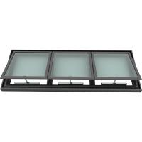 China Double Glazed Aluminum Electric Skylight Roof 6063-T6 for Hospital Restaurant Hotel Terrace for sale