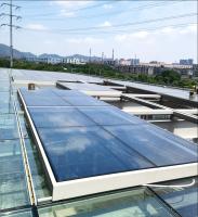 China Double Glazed Aluminum Electric Skylight Roof 6063-T6 for Hospital Restaurant Hotel Terrace for sale