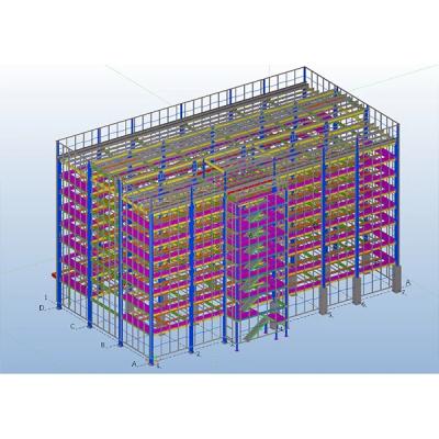 China Steel Structure Warehouse Q235 Q345 H Steel CZ Purlin Cement Steel Sheet Floor for sale