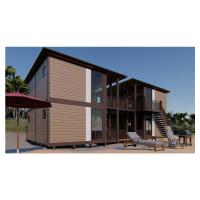 China Prefabricated Steel Structure Insulated Panel Family House 75mm EPS Sandwich Panel for sale