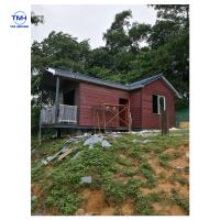 China Customized Light Steel Villa Homes Durable Steel Structure House 100x3.0mm Column for sale