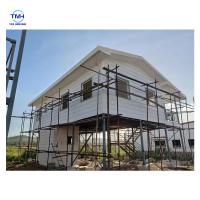 China Customized Light Steel Villa Homes Durable Steel Structure House 100x3.0mm Column for sale