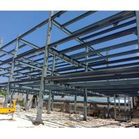 China Prefab Steel House H-Frame 100mm ALC Panel Fire Resistant Modular Home for sale