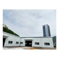 China Prefab Steel House H-Frame Modular Home with Asphalt Roof and Glass Wool Insulation for sale