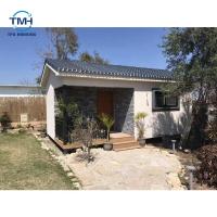 China Prefab Steel House H-Frame with Glass Wool Insulation 100/50mm ALC Panel for sale