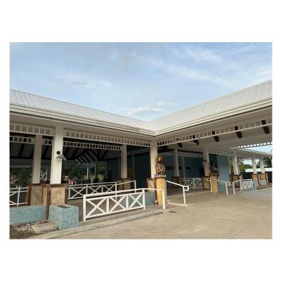 China Philippines Prefabricated Steel Building Reception Center Quick Installation 50000sqm Capacity for sale