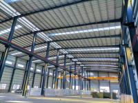 China Customized Prefabricated Steel Workshop Building H-Section Beam 50 Year Lifespan for sale