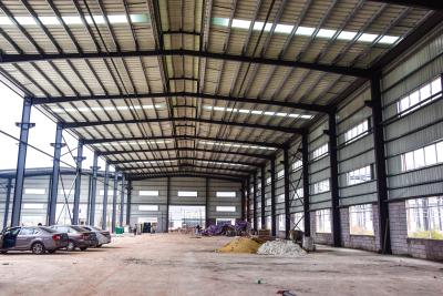 China Customizable Steel Structure Warehouse Q235B 20m Span Prefabricated Building for sale