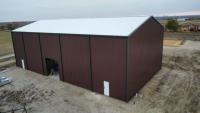 China Two Bedroom Prefabricated Villa House Light Steel Structure 75mm Wall Panel for sale