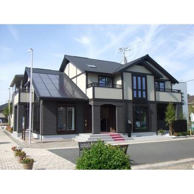 China Modern Prefabricated Light Steel Villa House 100mm Frame Luxury High-End Custom Design for sale