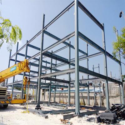 China Customizable Steel Workshop Building with Painted Surface and C-Section Steel Purlin for sale